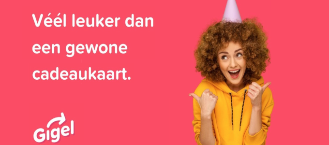 Campagne | GIGEL | Geef origineel geld cadeau! | LinkPizza