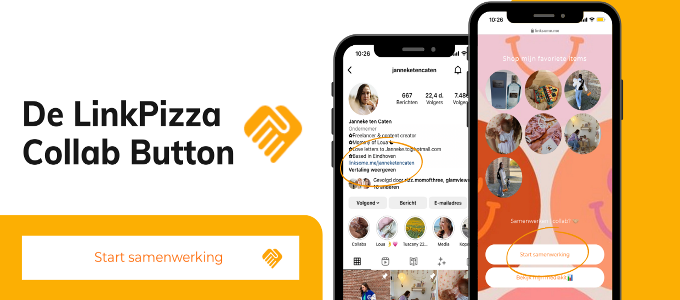 Campagne | LinkPizza | Gebruik de nieuwe Collab button | LinkPizza